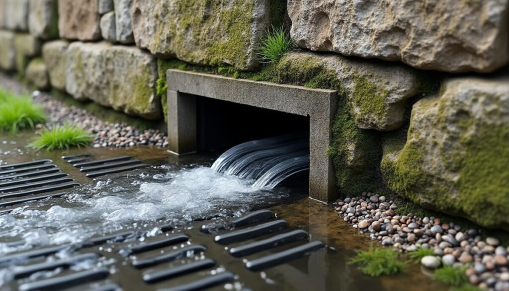 Barbacane mur : rôle, installation et optimisation du drainage ...
